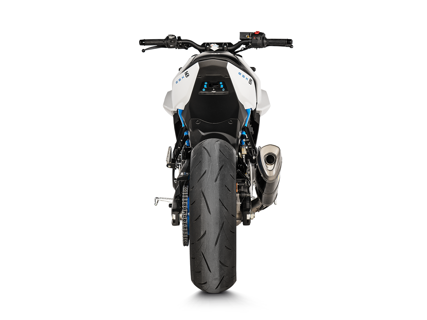 Suzuki GSX-8S 2022-2024 Akrapovic Racing Line Full Sistem Egzoz Karbon ...